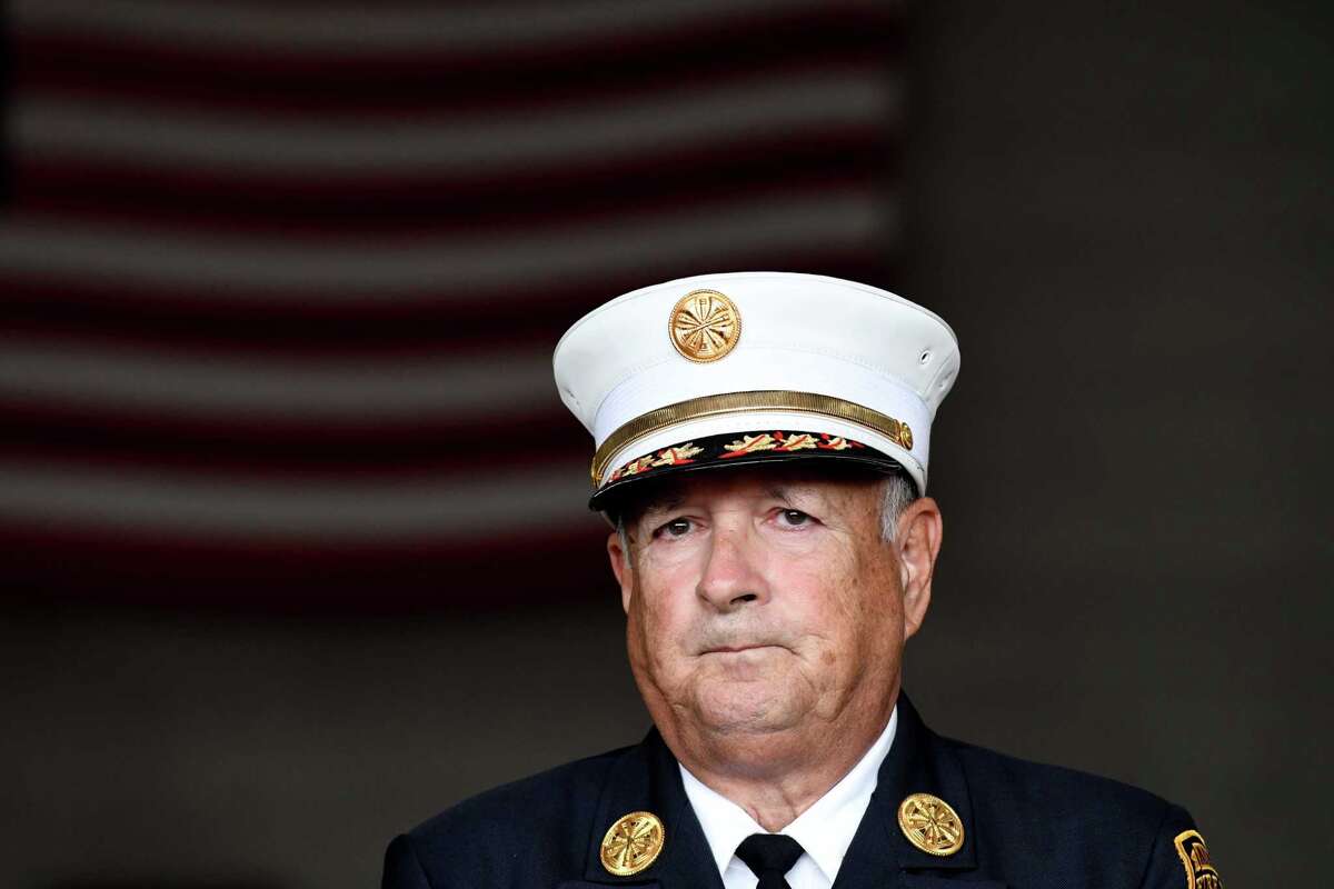 Photos: Albany fire chief retires