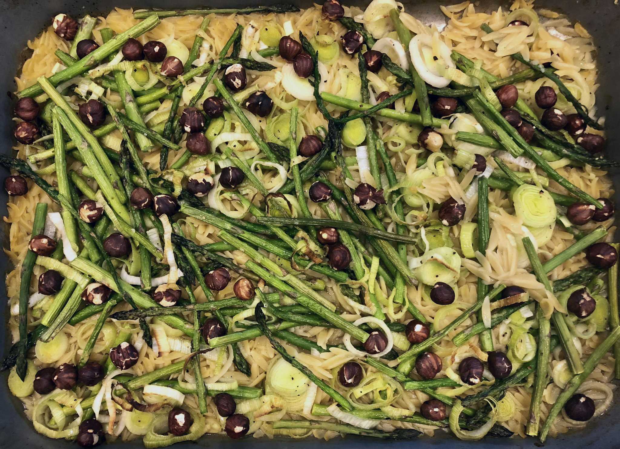 Vegetarian Dinner In 30 Try This Super easy One pan Orzo Delight