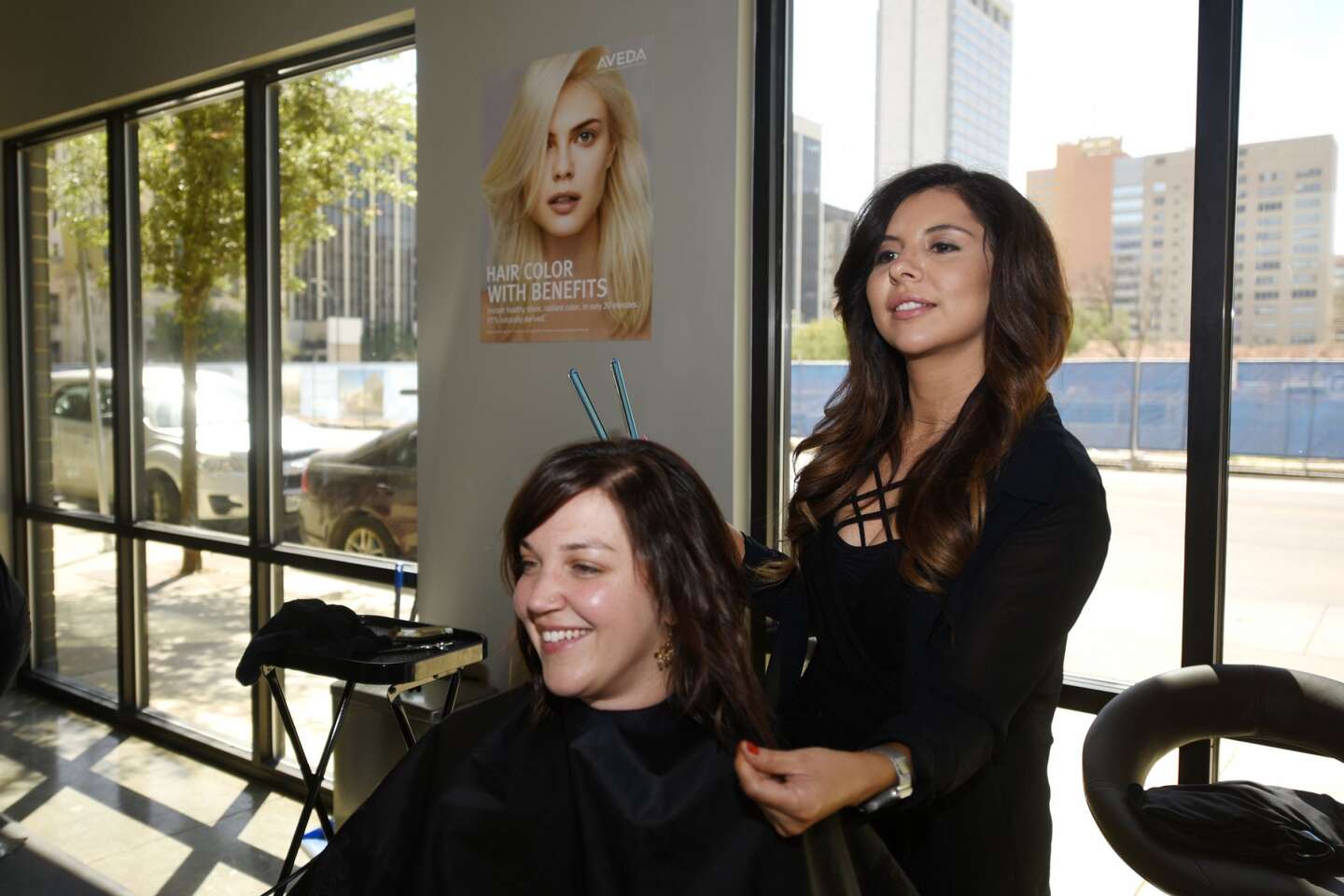 Owner of Halo Hair has reasons to celebrate