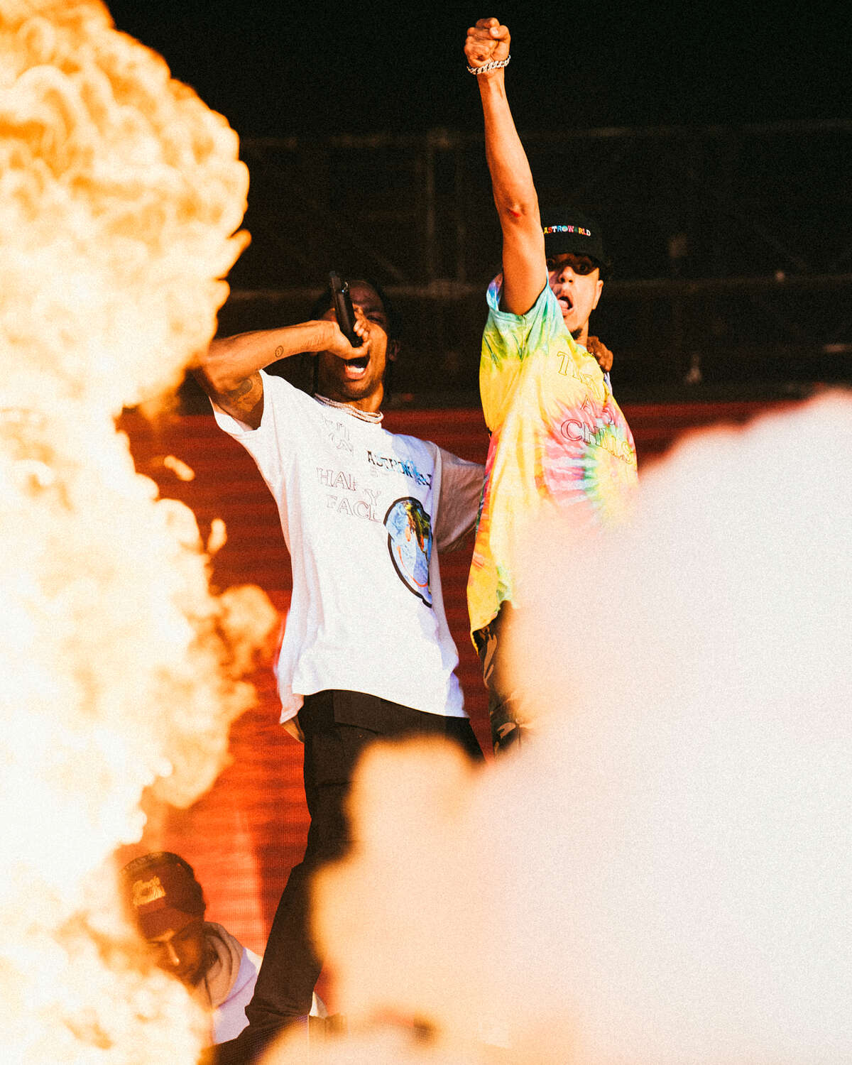 Video: Travis Scott surprises Houston fans with circus-themed ...