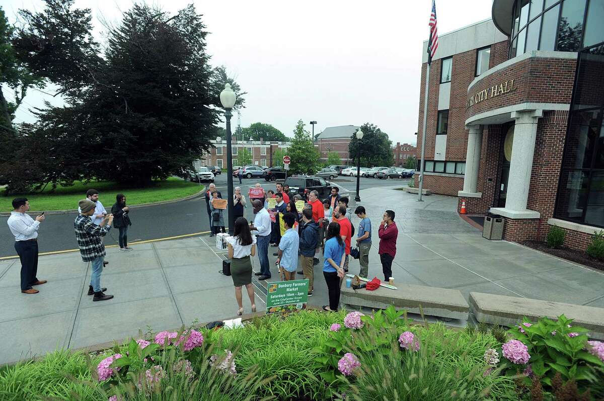 Boughton faces questions about Danbury’s turbulent immigration history