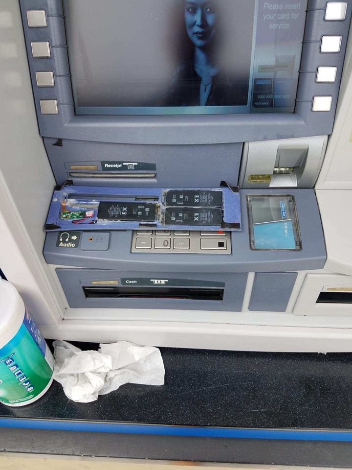Fake faceplate on East Bay ATM may have skimmed users' credit cards