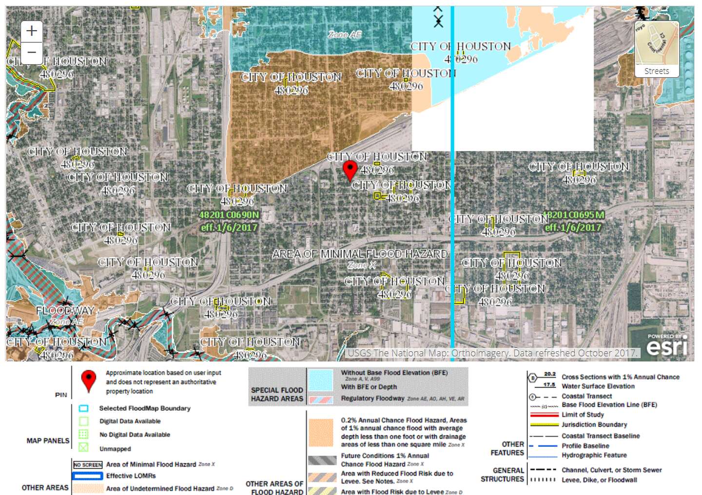 This FEMA interactive allows you to enter any address and see the flood ...