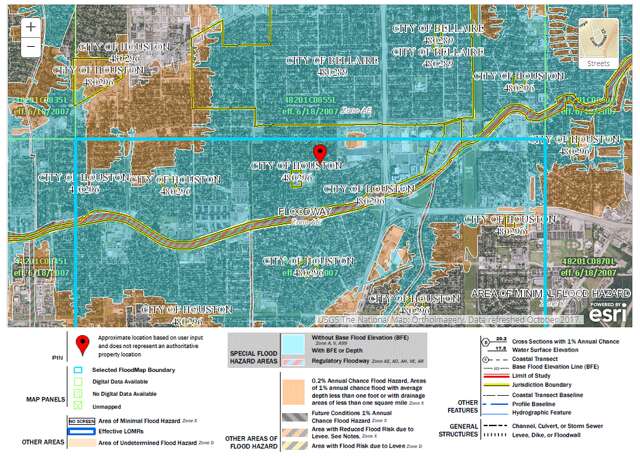 This FEMA interactive allows you to enter any address and see the flood ...