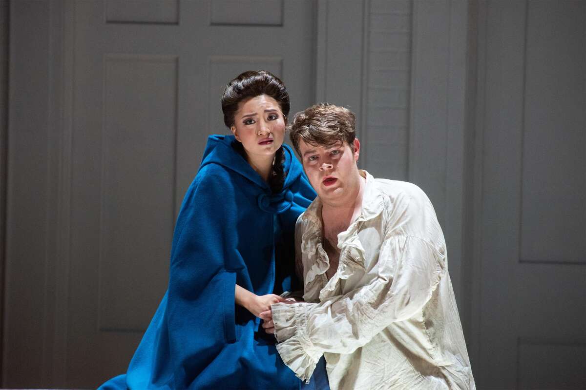 Merola singers work to capture Stravinsky’s style in ‘The Rake’s Progress’