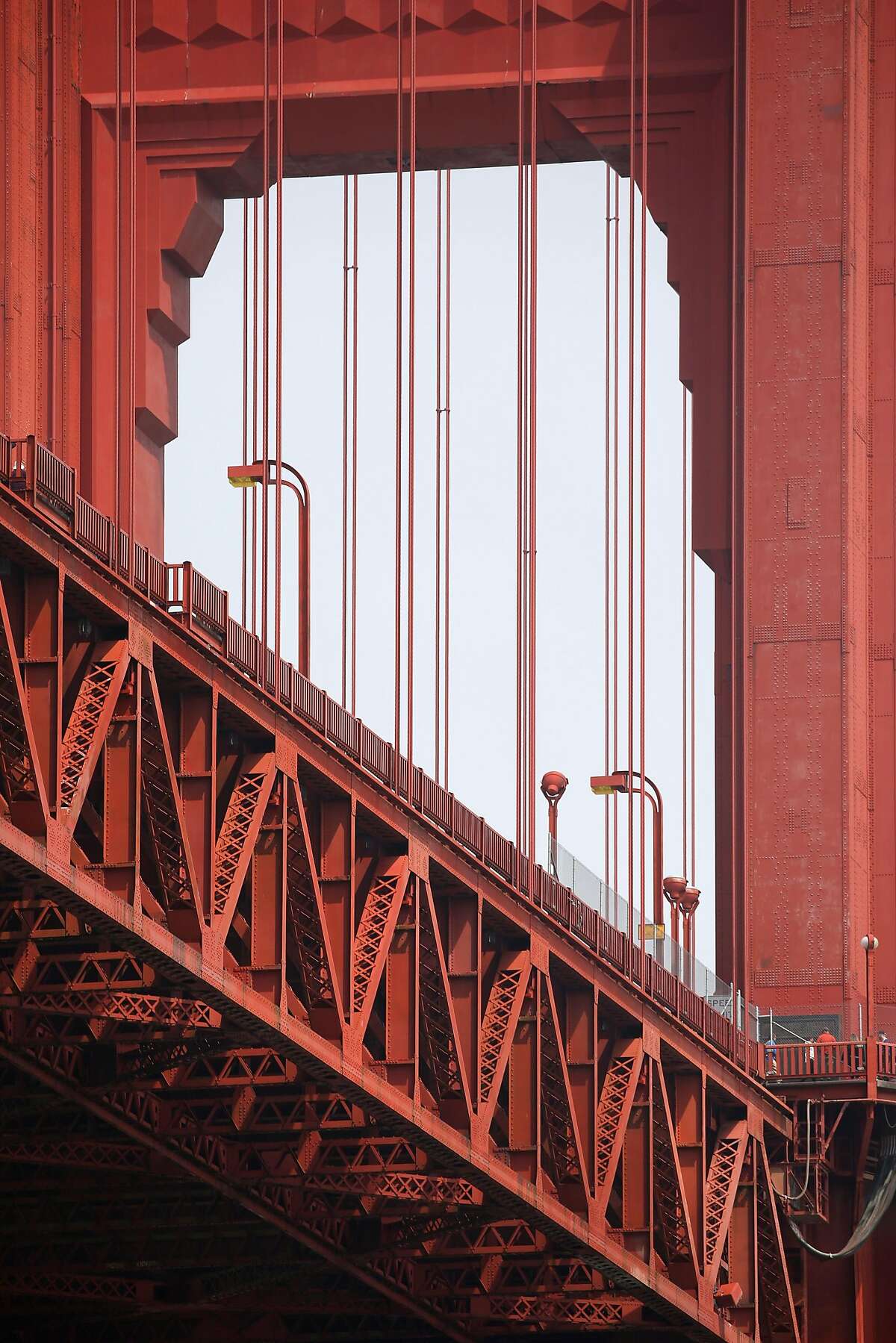 Golden Gate Bridge suicide barrier construction begins