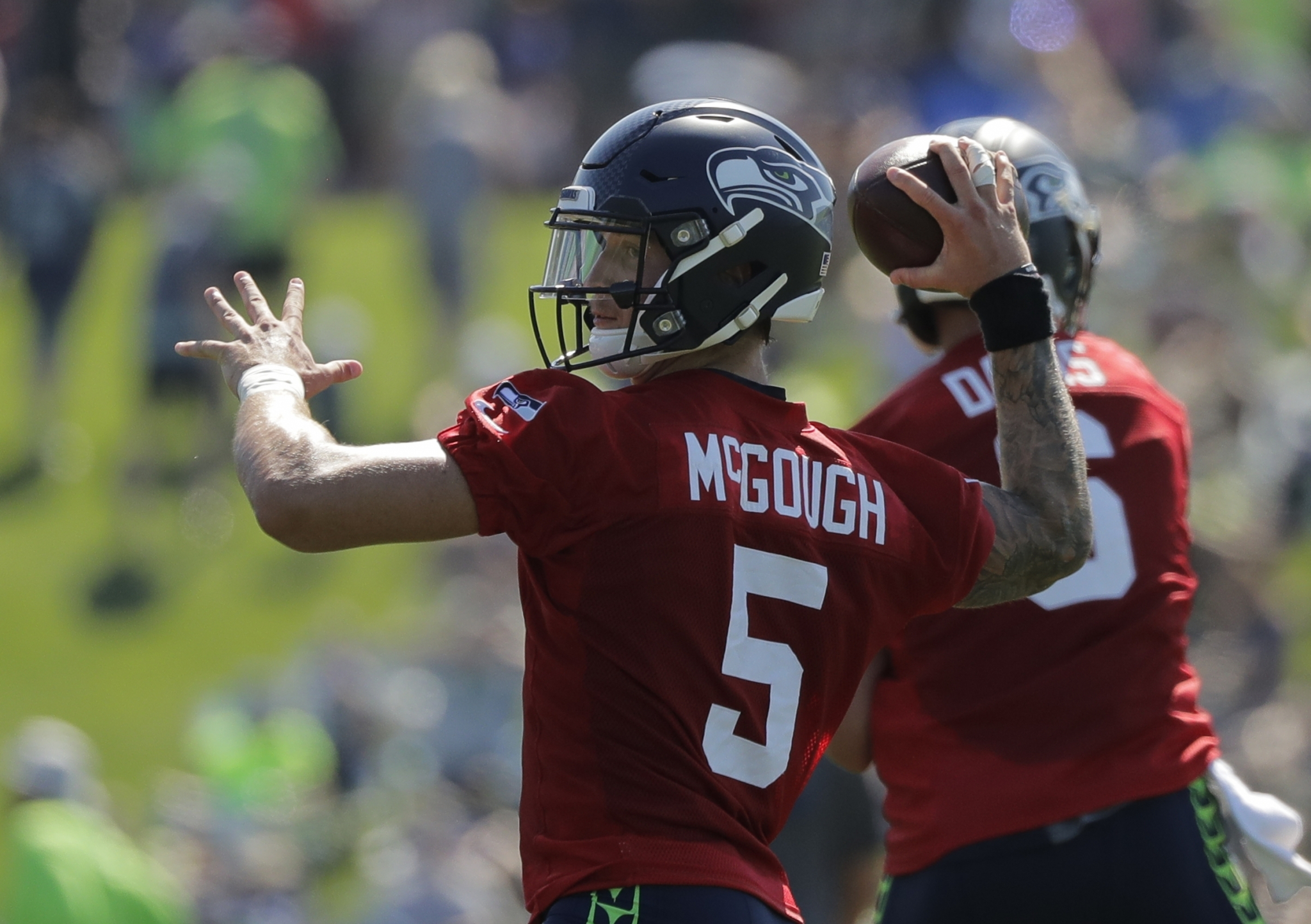 The silence, support that helps Seattle Seahawks' rookie Alex McGough