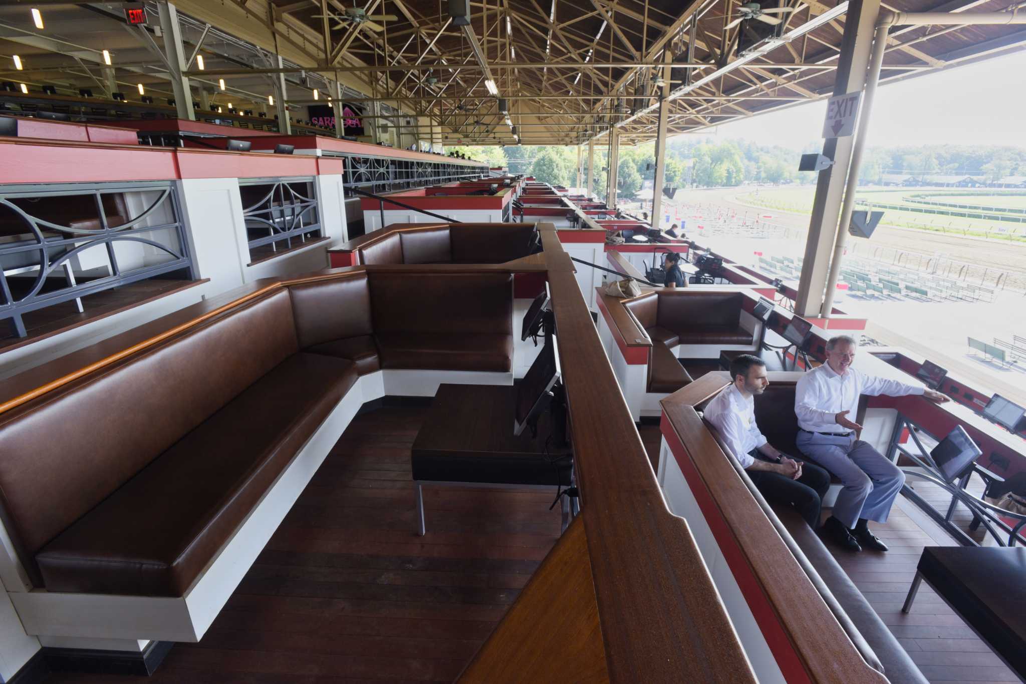 How The Stretch became the most comfortable place to watch a race