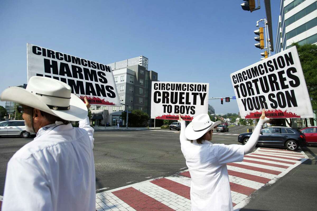 Skip the snip? Anti-circumcision group stages Stamford protest