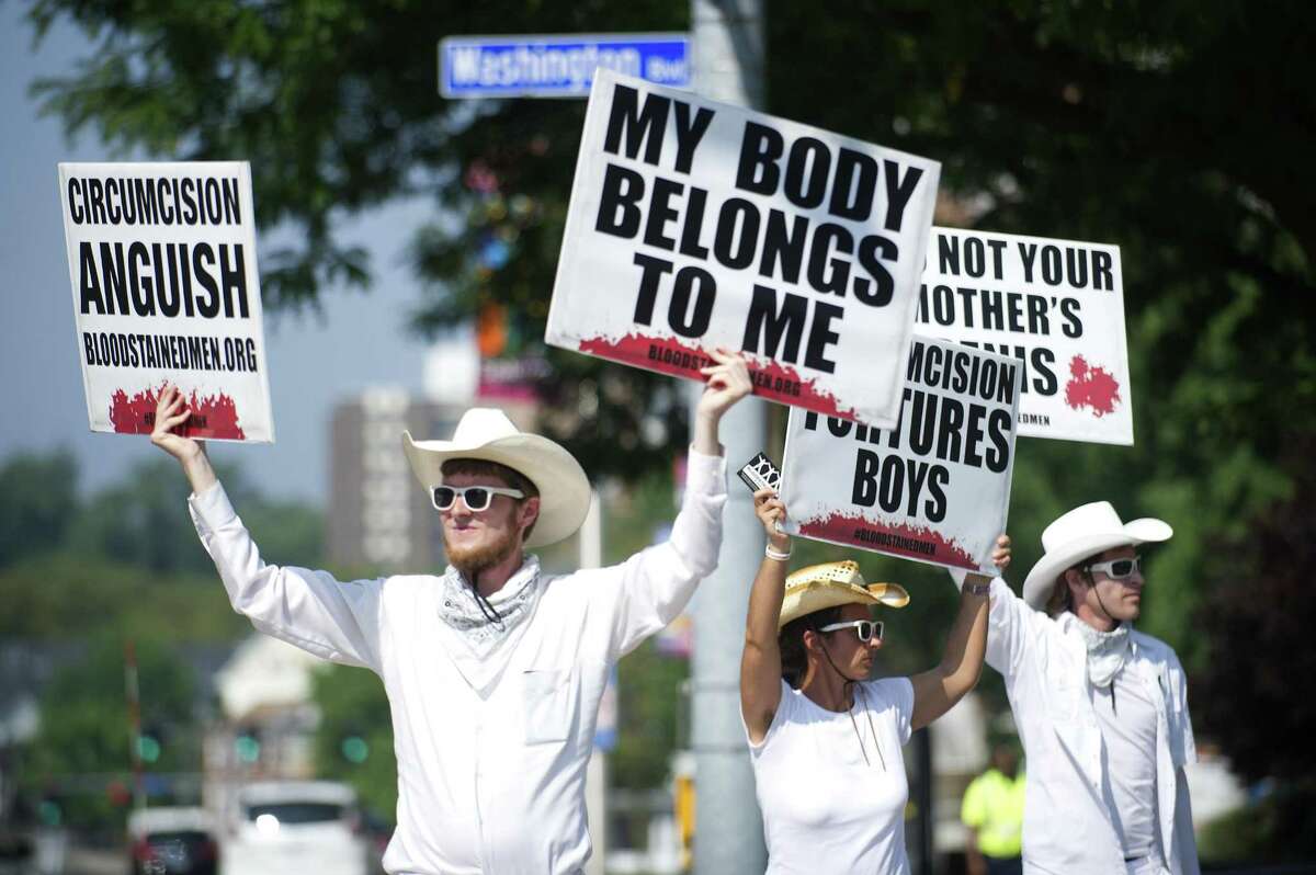 Skip the snip? Anti-circumcision group stages Stamford protest