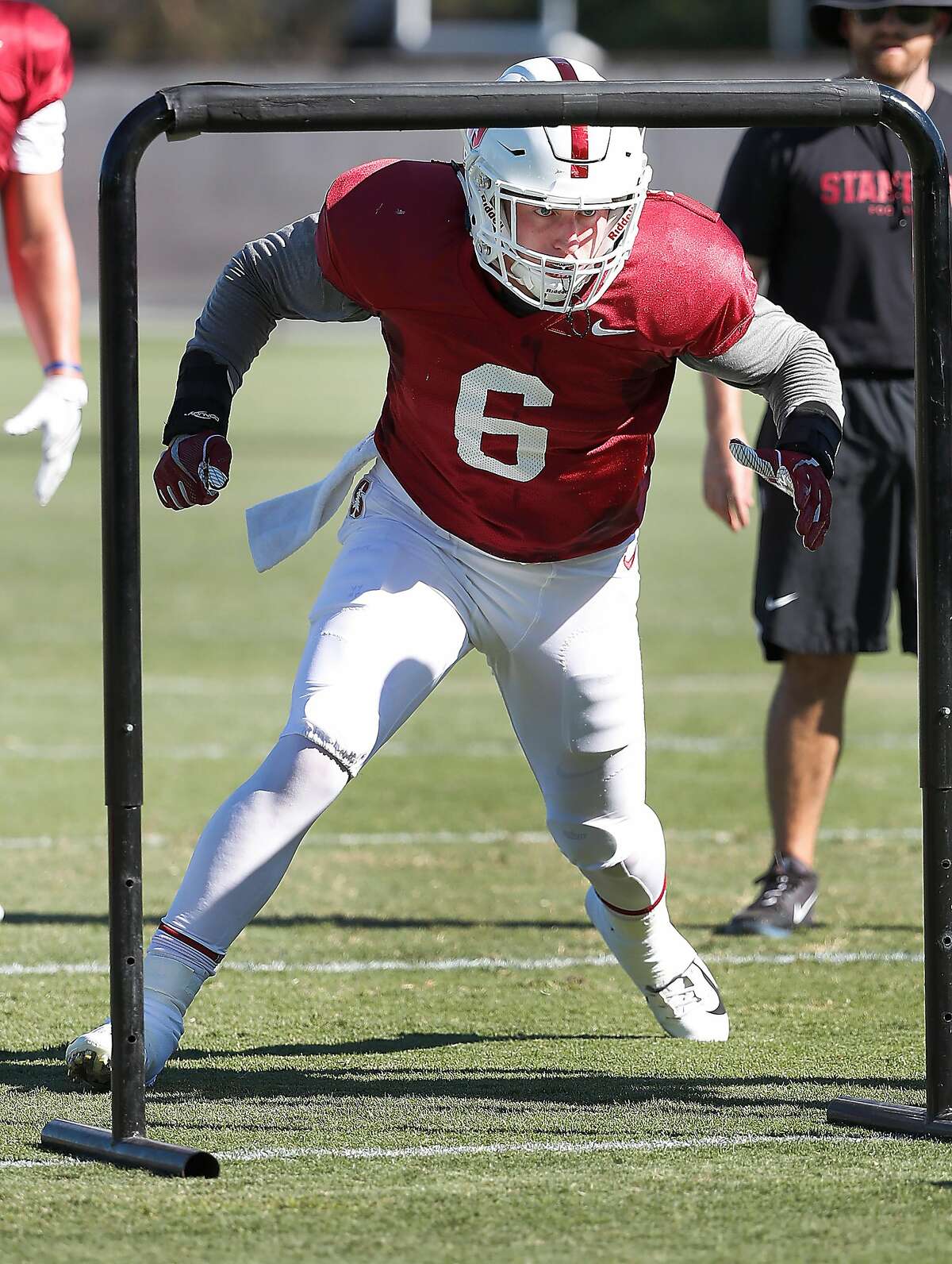 Reagan Williams is Stanford’s latest long-haired fullback