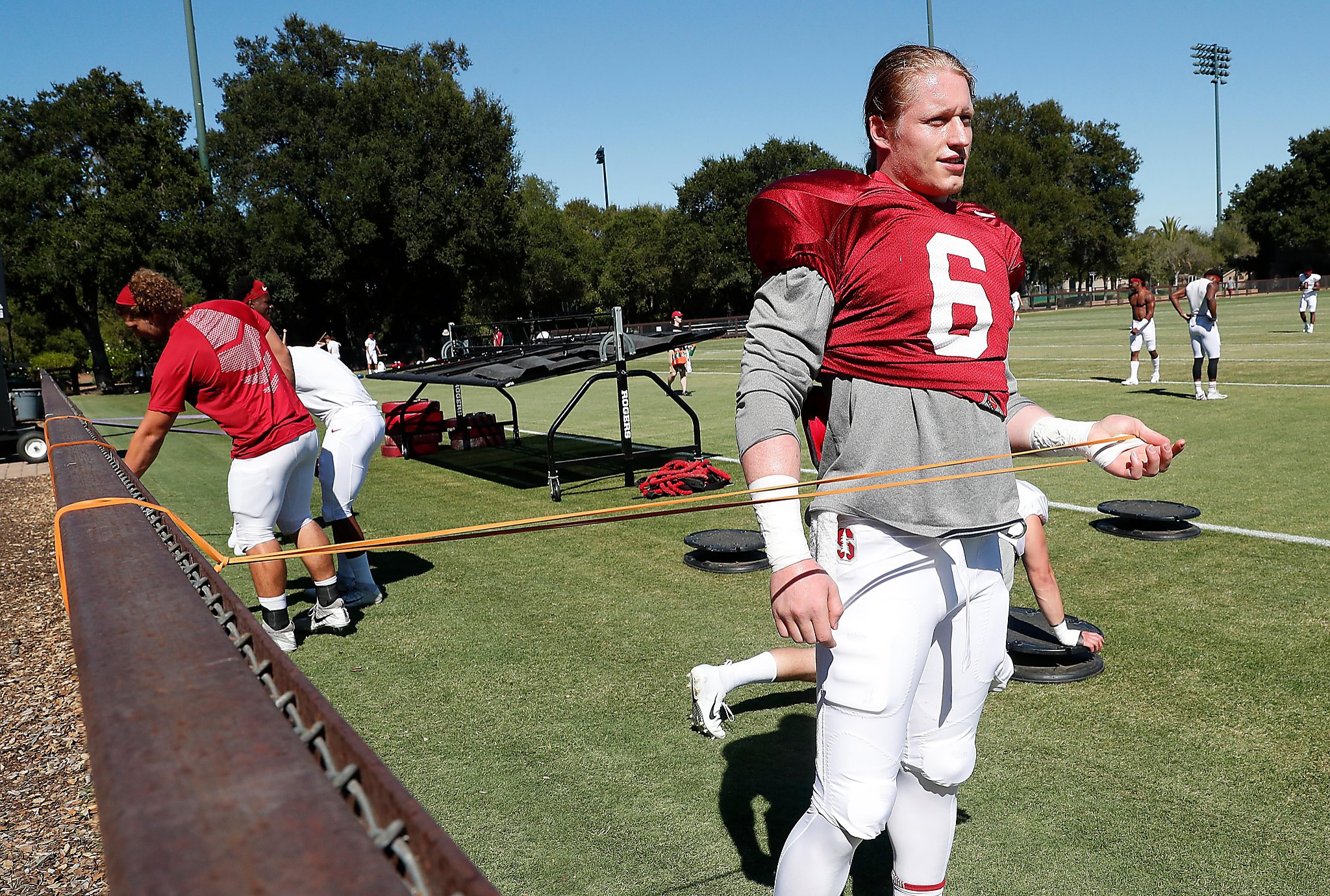 Reagan Williams is Stanford’s latest long-haired fullback - SFChronicle.com