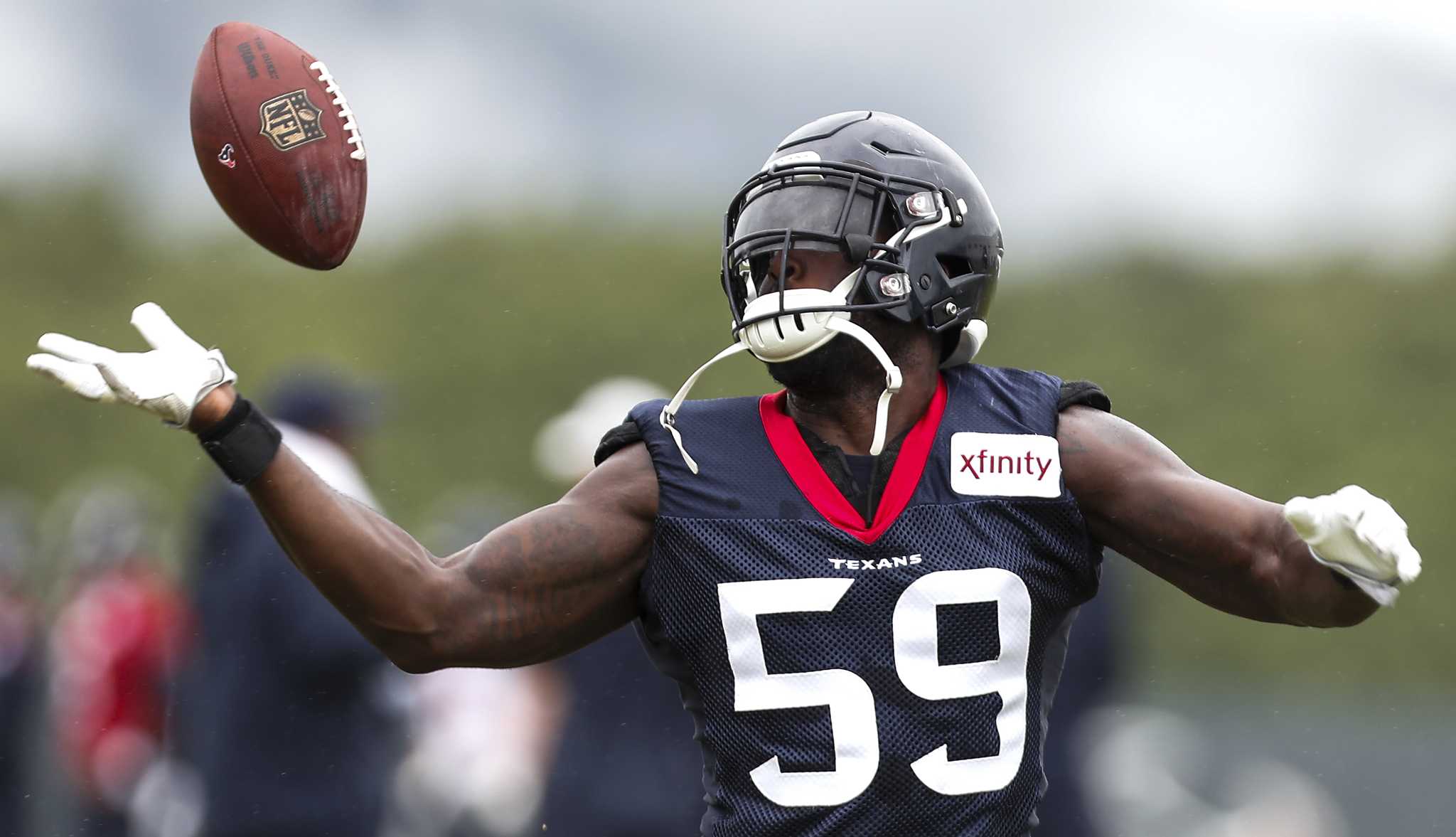 Texans OLB Whitney Mercilus displeased with first game back