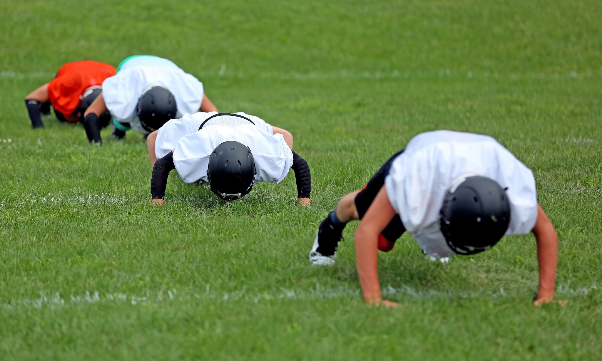 Ubly Football Practice 2018