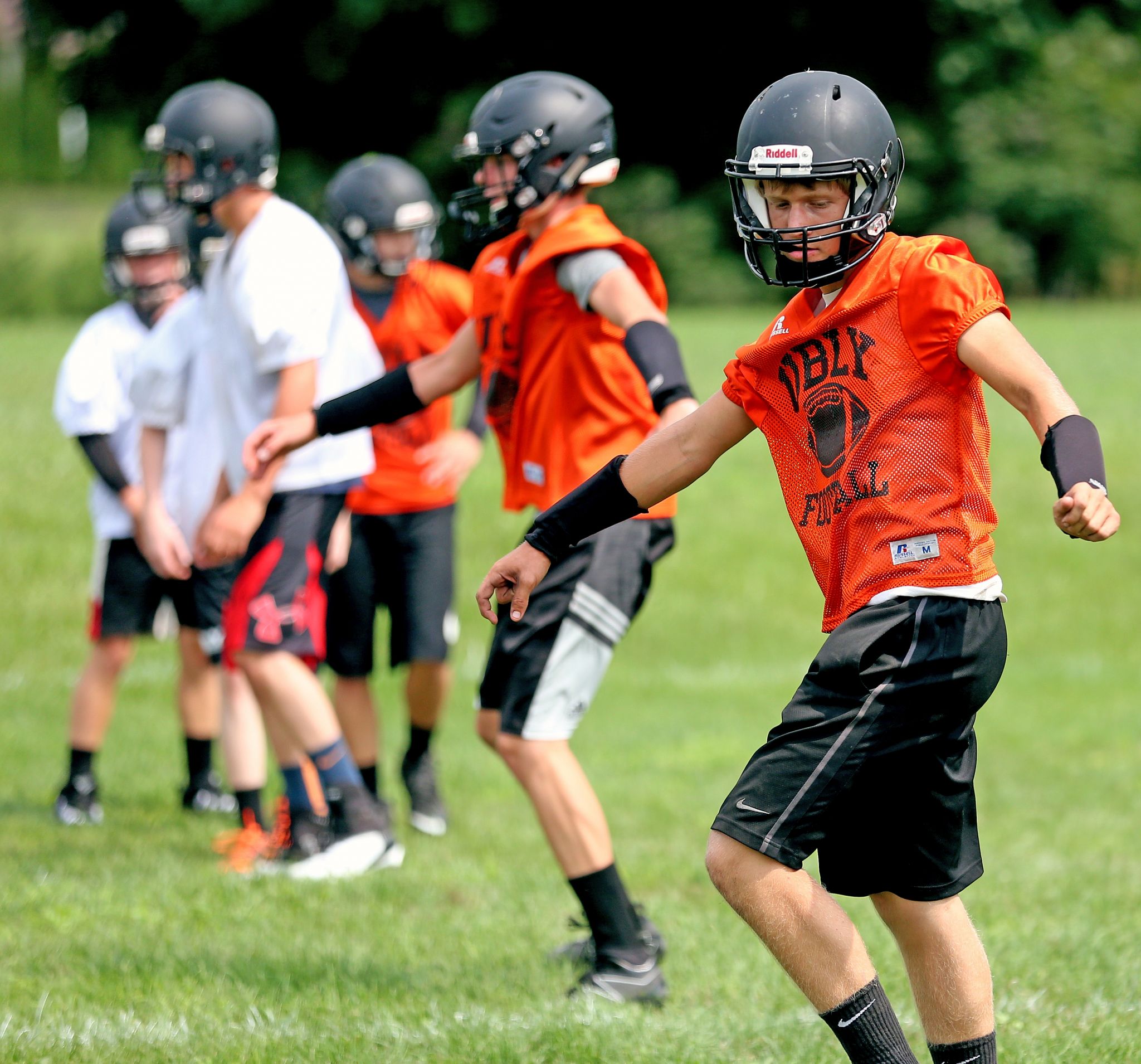 Ubly Football Practice 2018