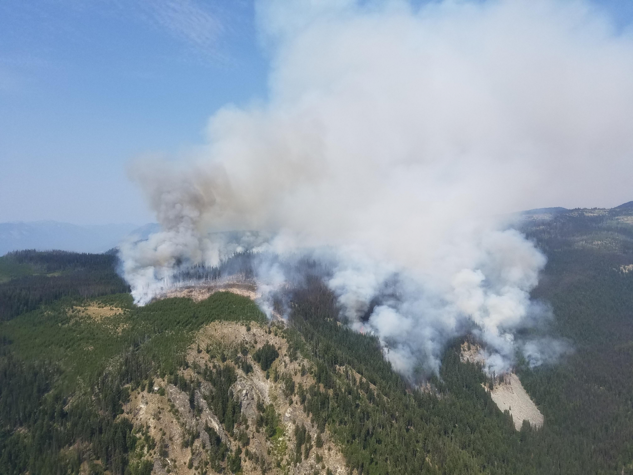 State's largest wildfire swells 50% in size; more significant growth feared