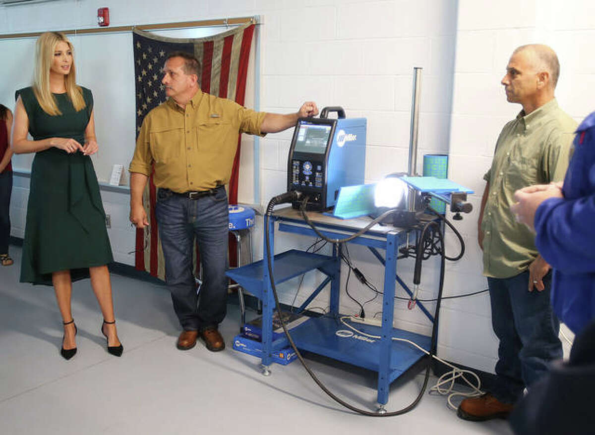 PHOTOS | Ivanka Trump visits Lewis & Clark Community College