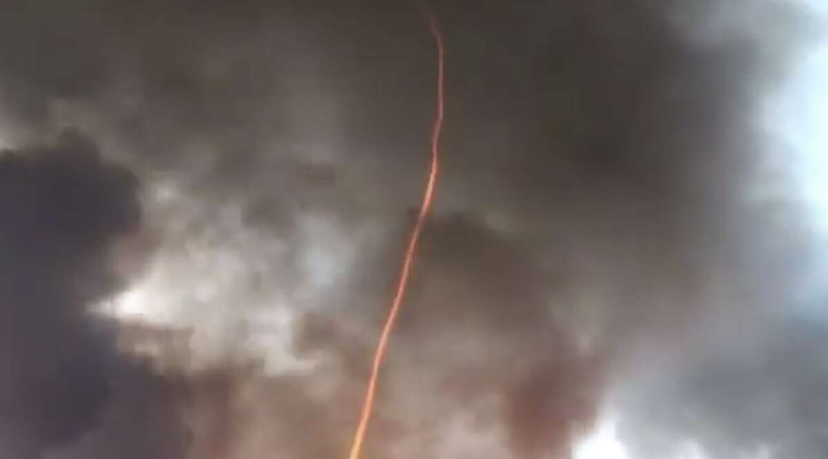 Here's what one of those 'firenadoes' you've been fearing actually ...