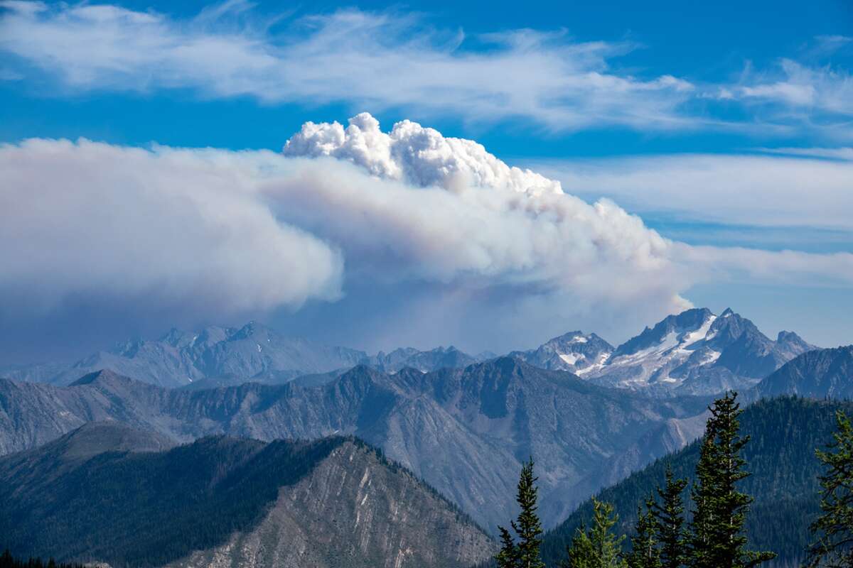 Largest wildfires in Washington