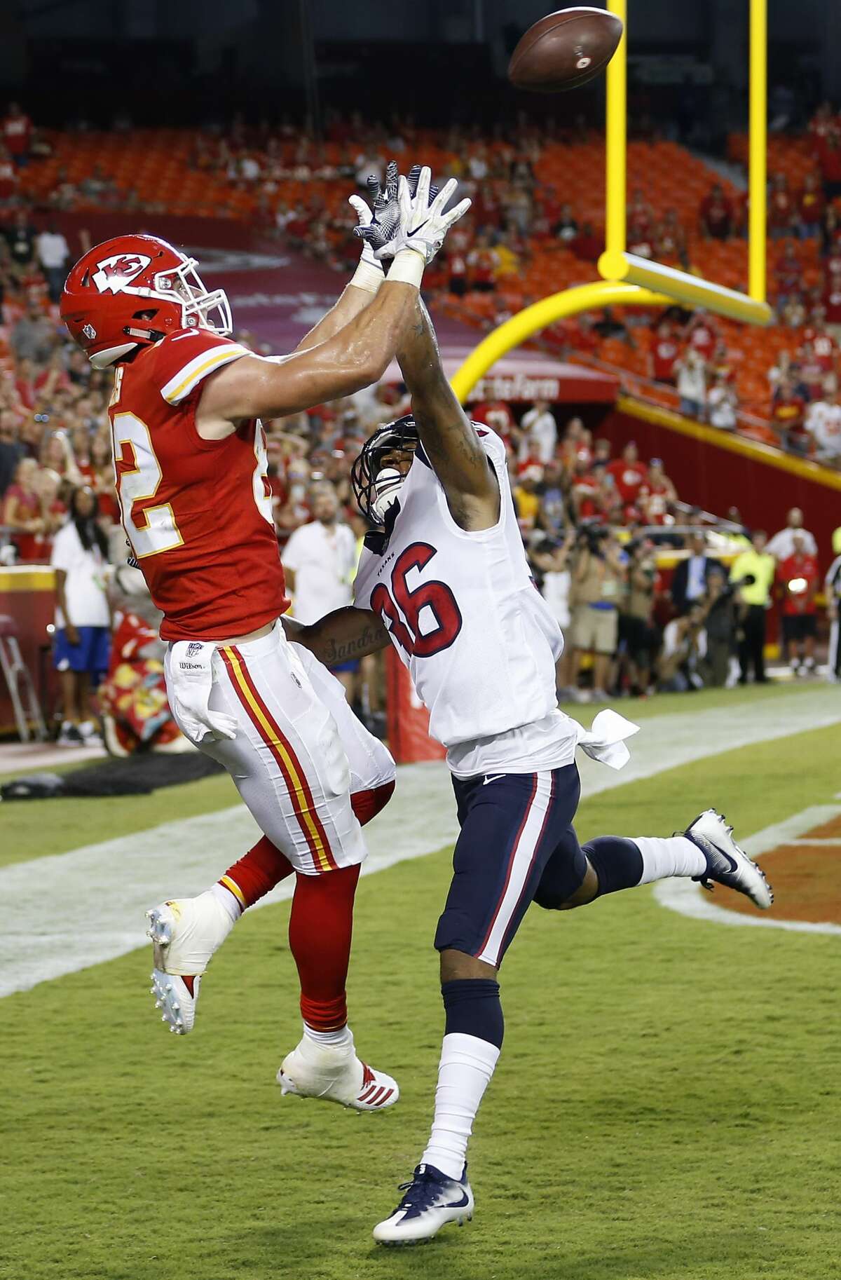 Aug. 9: Texans-Chiefs preseason game