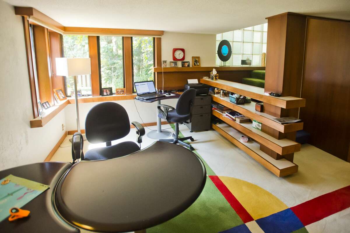 Look inside early Alden B. Dow-designed home