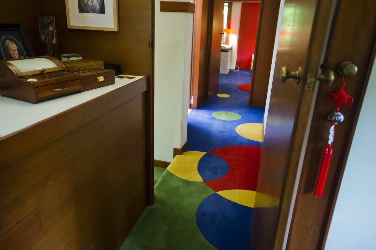 Look inside early Alden B. Dow-designed home