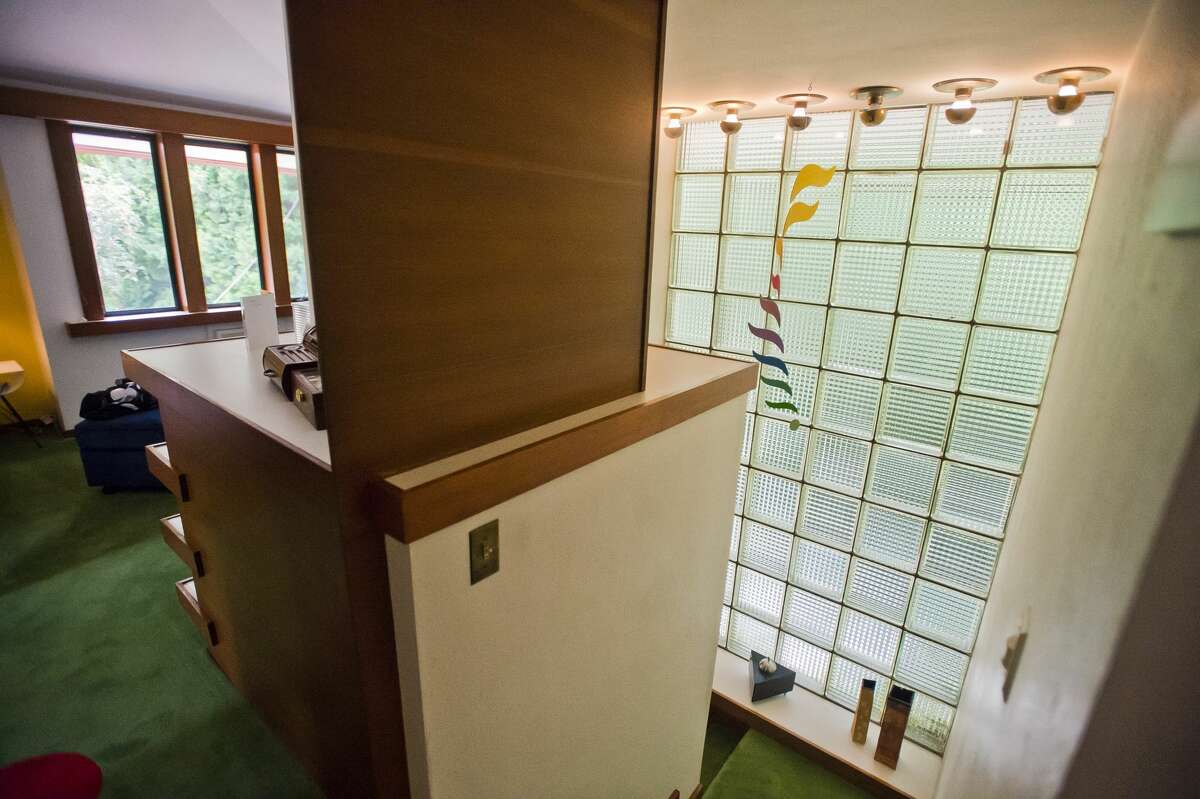 Look inside early Alden B. Dow-designed home