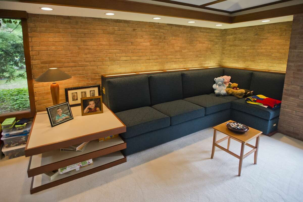 Look inside early Alden B. Dow-designed home