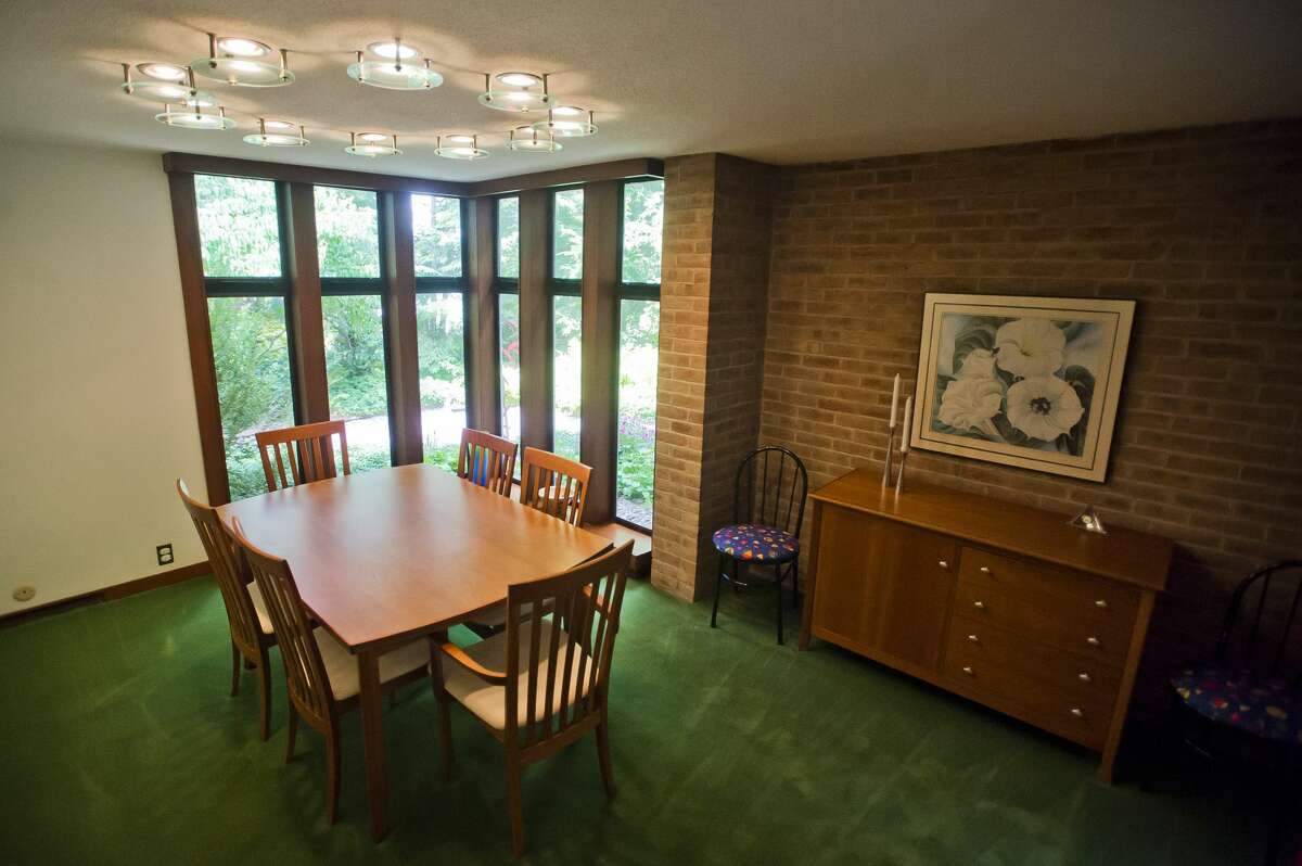 Look inside early Alden B. Dow-designed home