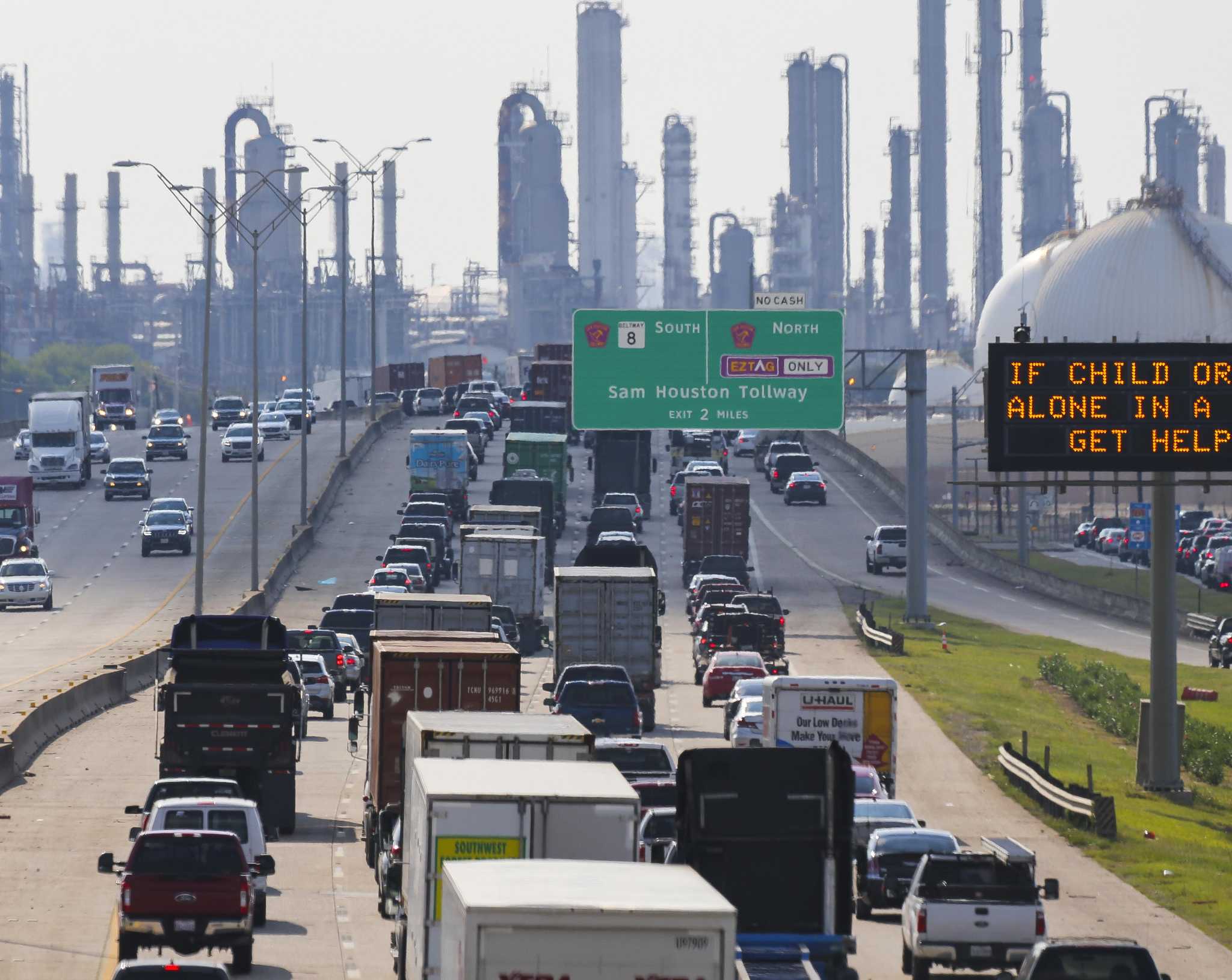 Houston traffic was the largest greenhouse gas emission source in 2022 Houston traffic was the largest greenhouse gas emission source in 2022