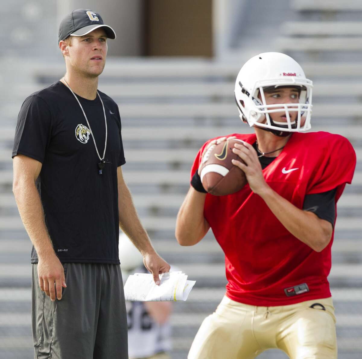FOOTBALL: Conroe fans come out to Moorhead to Meet The Tigers