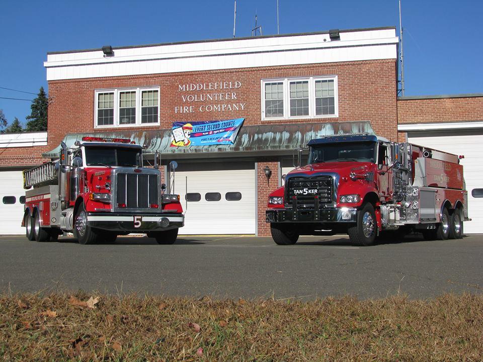 Middlefield house fire sends one to hospital, fire company says