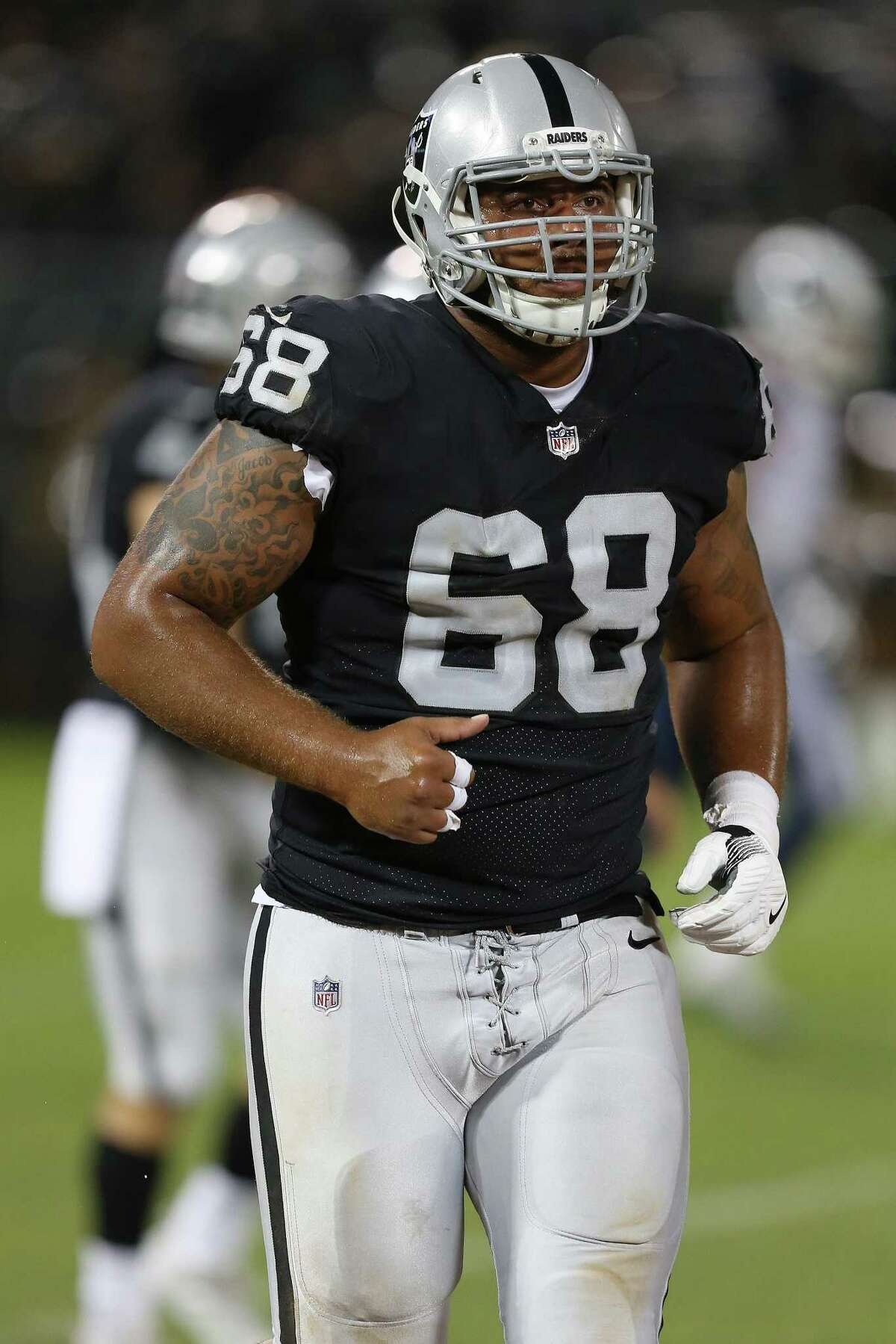 Raiders’ Ian Silberman filling a need at right tackle