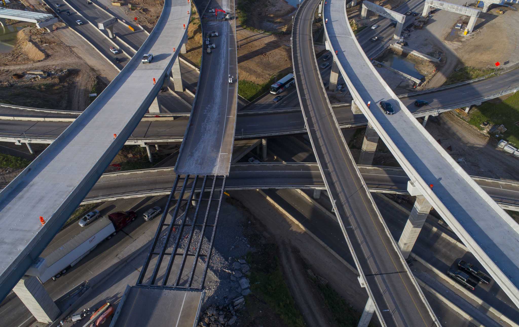 Construction to clog Houston’s highways yet again this weekend
