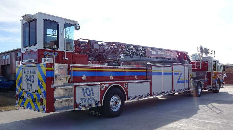 New truck to give Woodlands Fire Department more high-altitude options ...