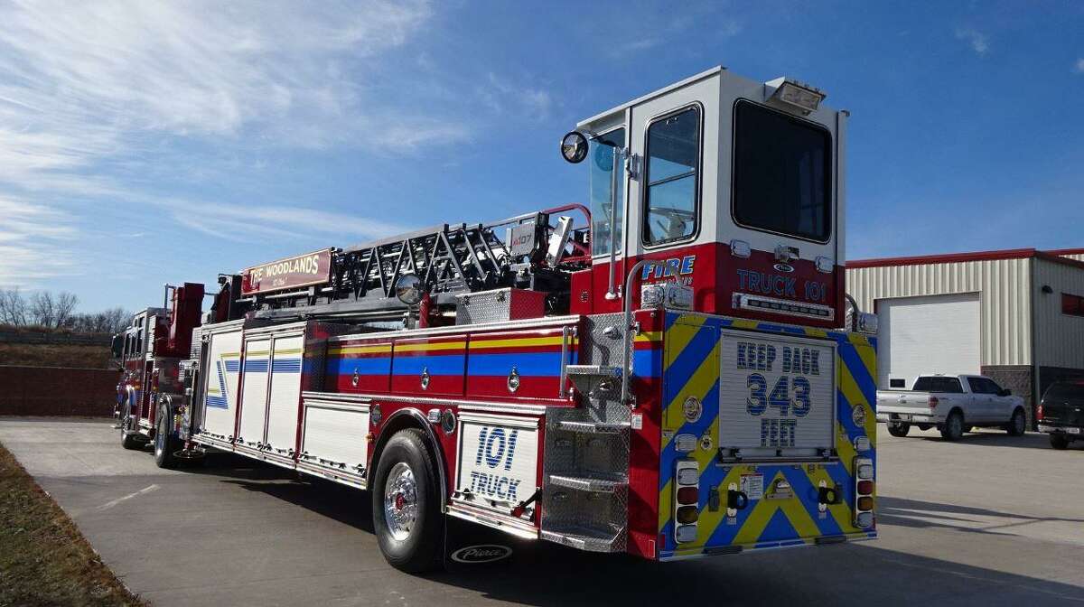 New truck to give Woodlands Fire Department more high-altitude options