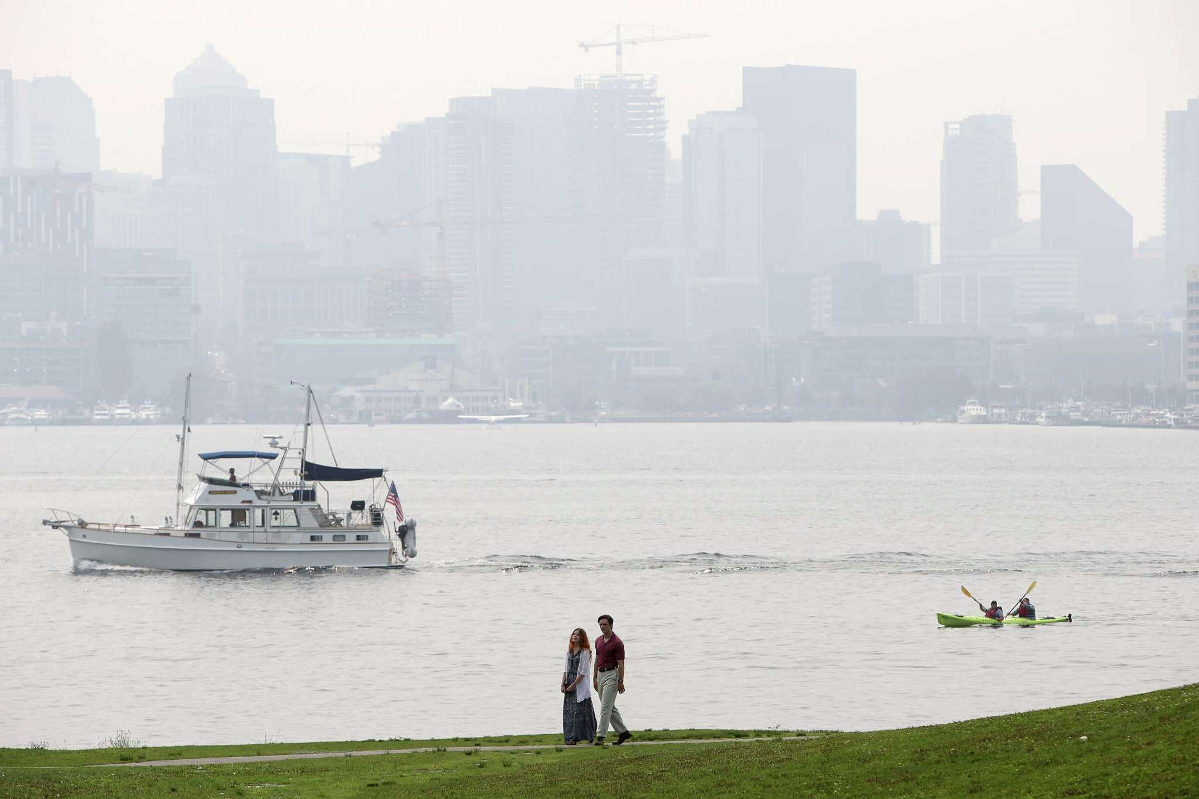 Smoke makes an appearance sooner than expected, with moderate air ...