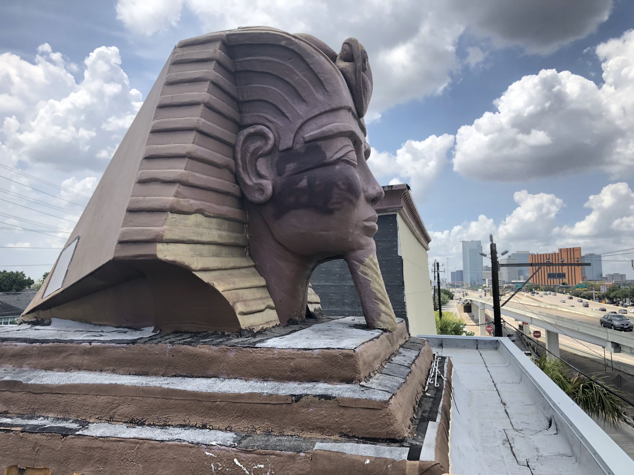 Magic Island along Southwest Freeway undergoing renovations