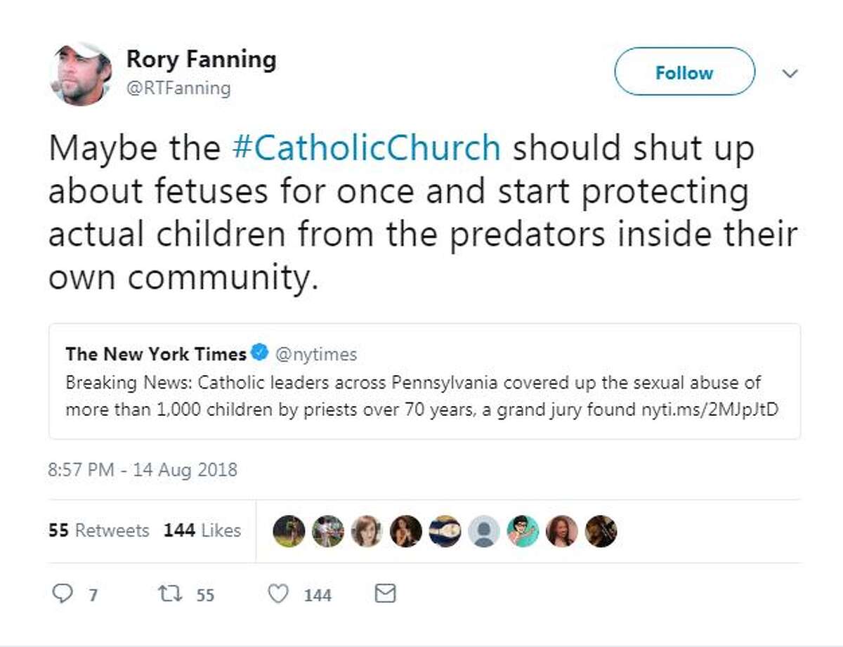 Top Twitter reactions to the latest Catholic priest abuse scandal