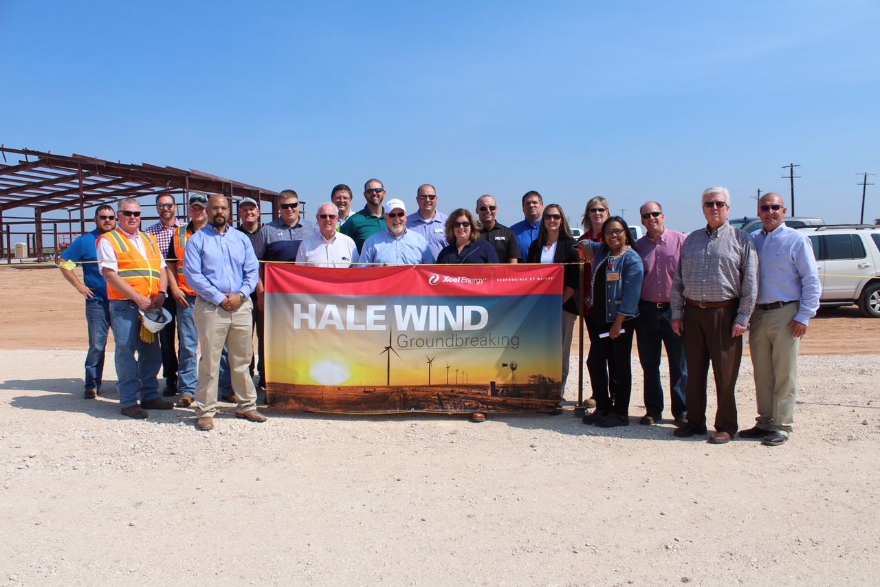 Officials break ground on Hale Wind Farm