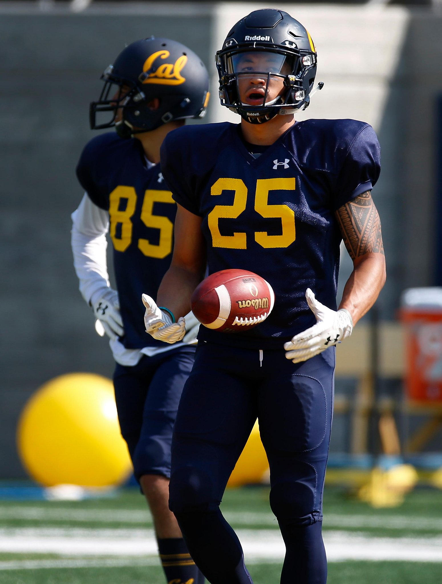 Cal wide receiver Nikko Remigio turning heads of defenders, coaches ...