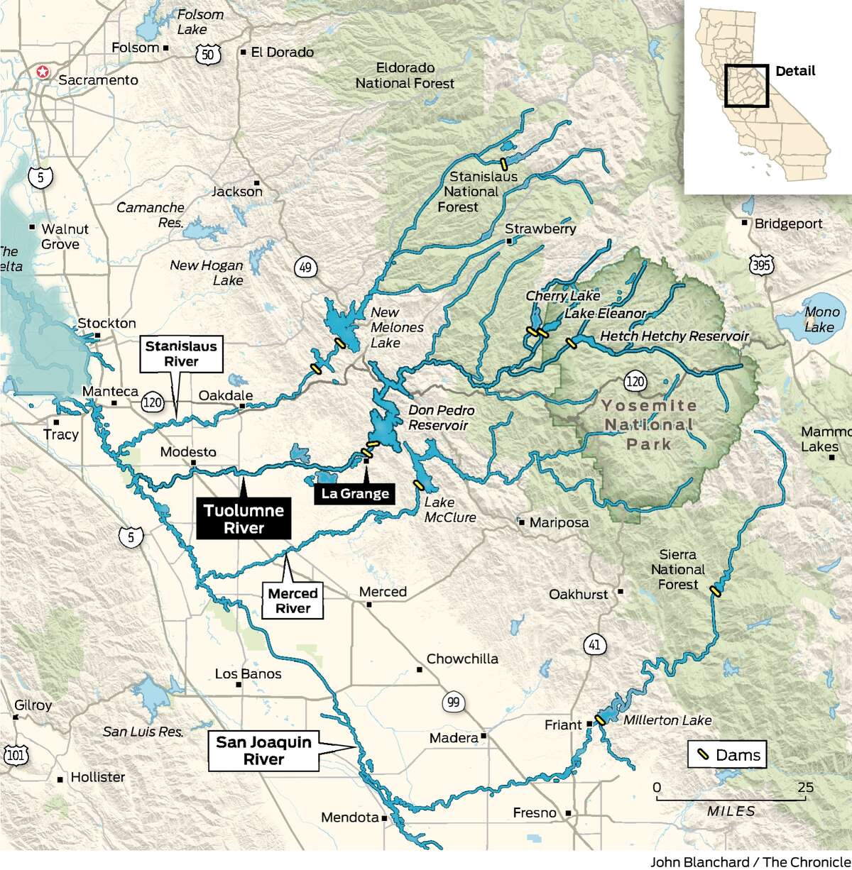 California water wars: State plans to cut SF’s Sierra supply to save delta