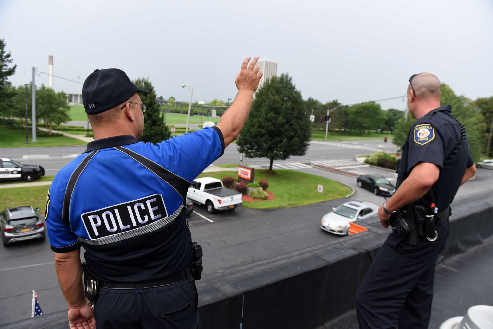 Officers step way up for Special Olympians