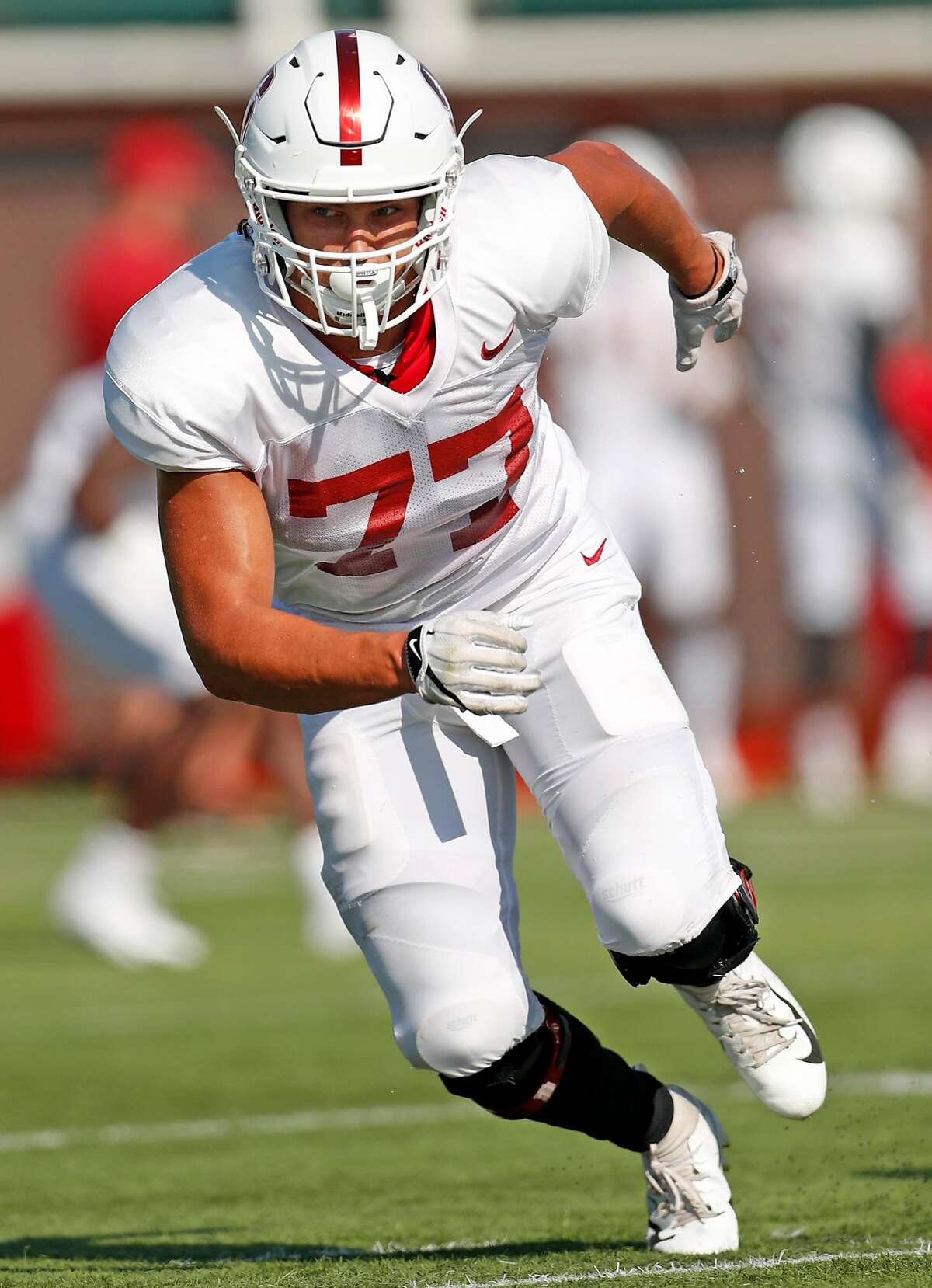 Stanford linebacker Thunder Keck still learning the game
