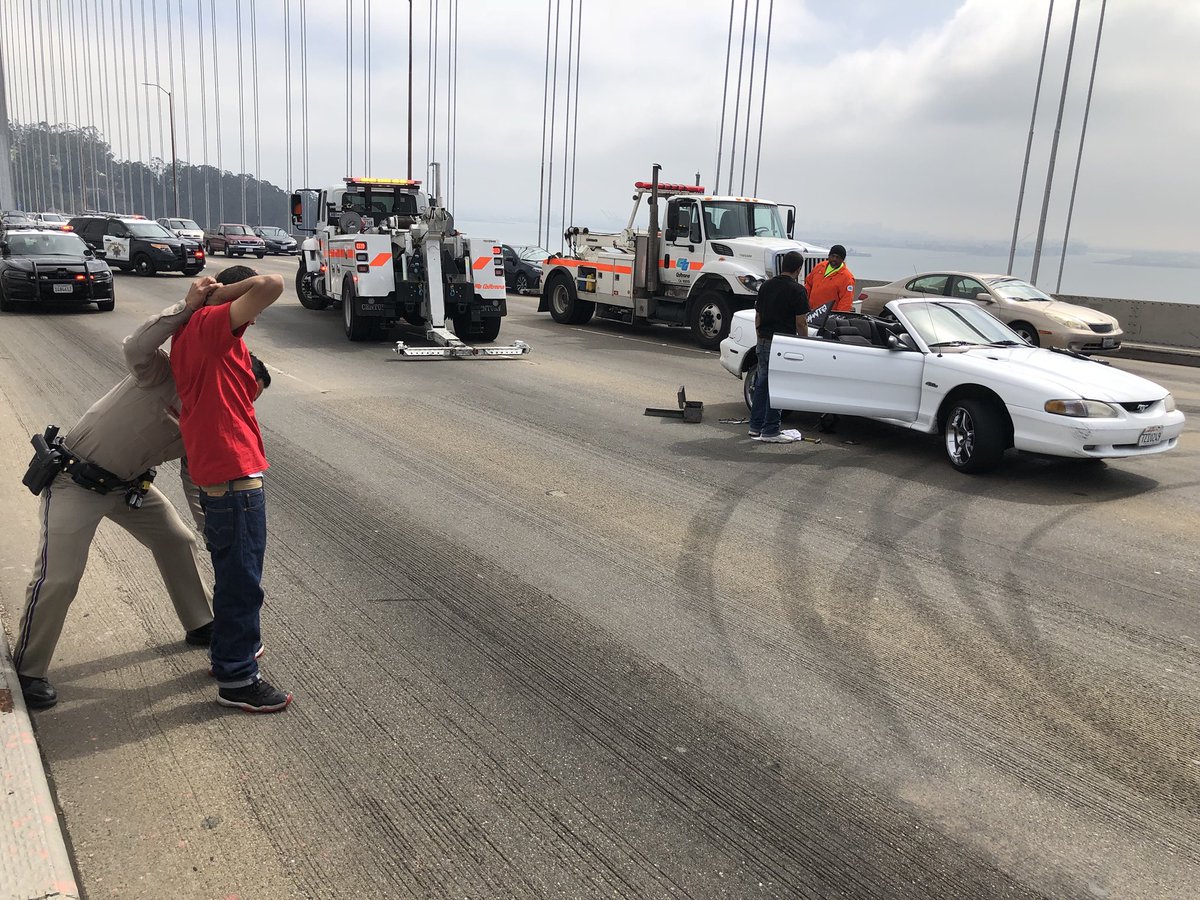 Bay Bridge sideshow leads to arrest
