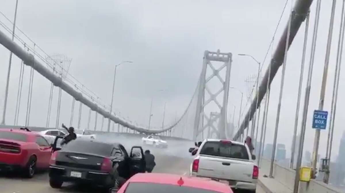 Bay Bridge sideshow leads to arrest