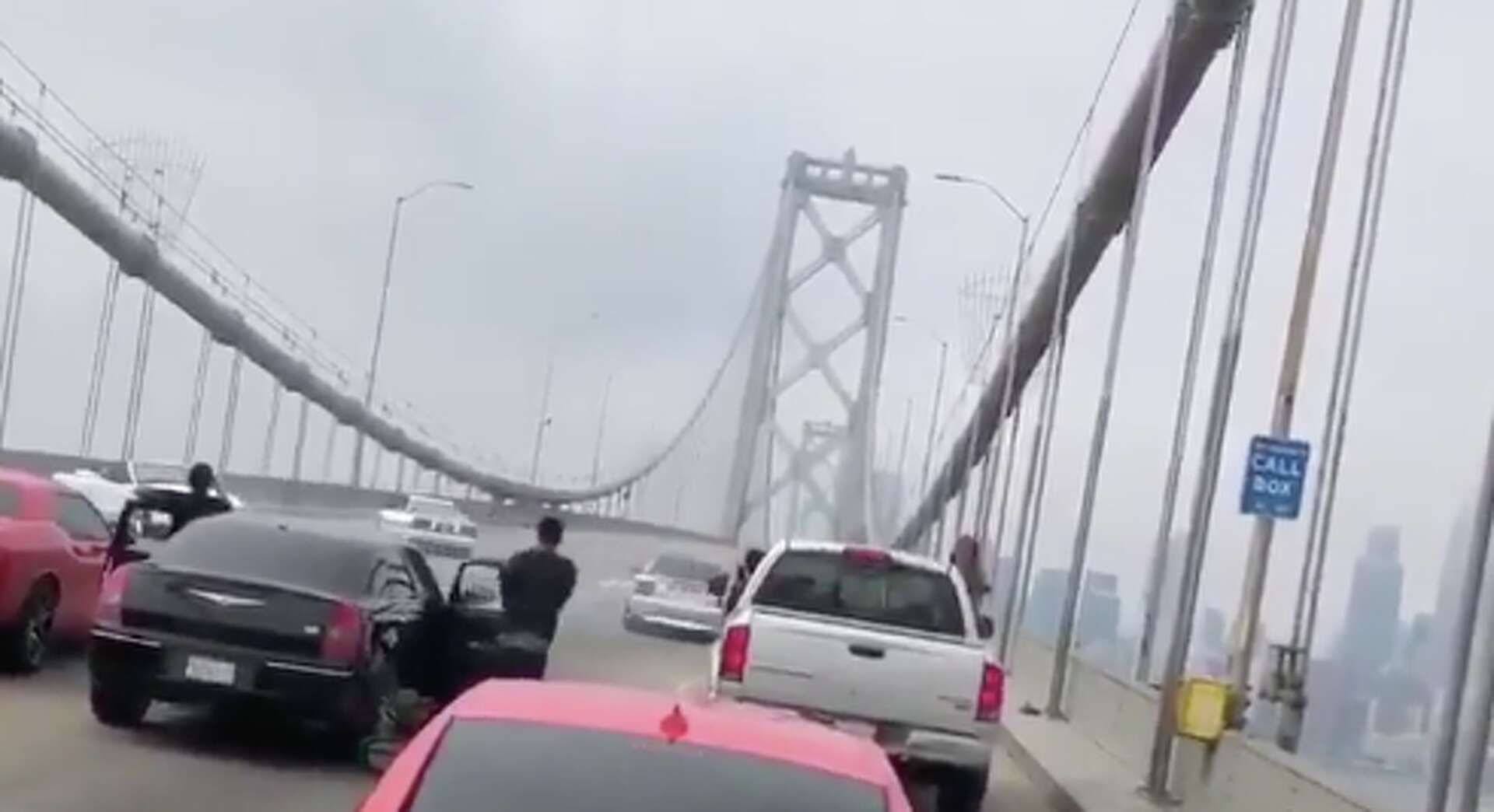 Bay Bridge sideshow leads to arrest