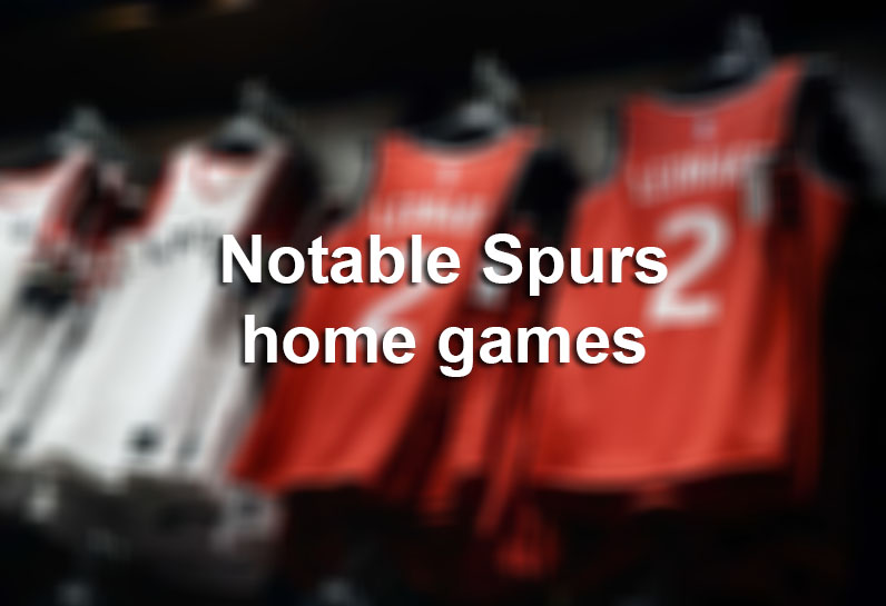 Spurs notable games