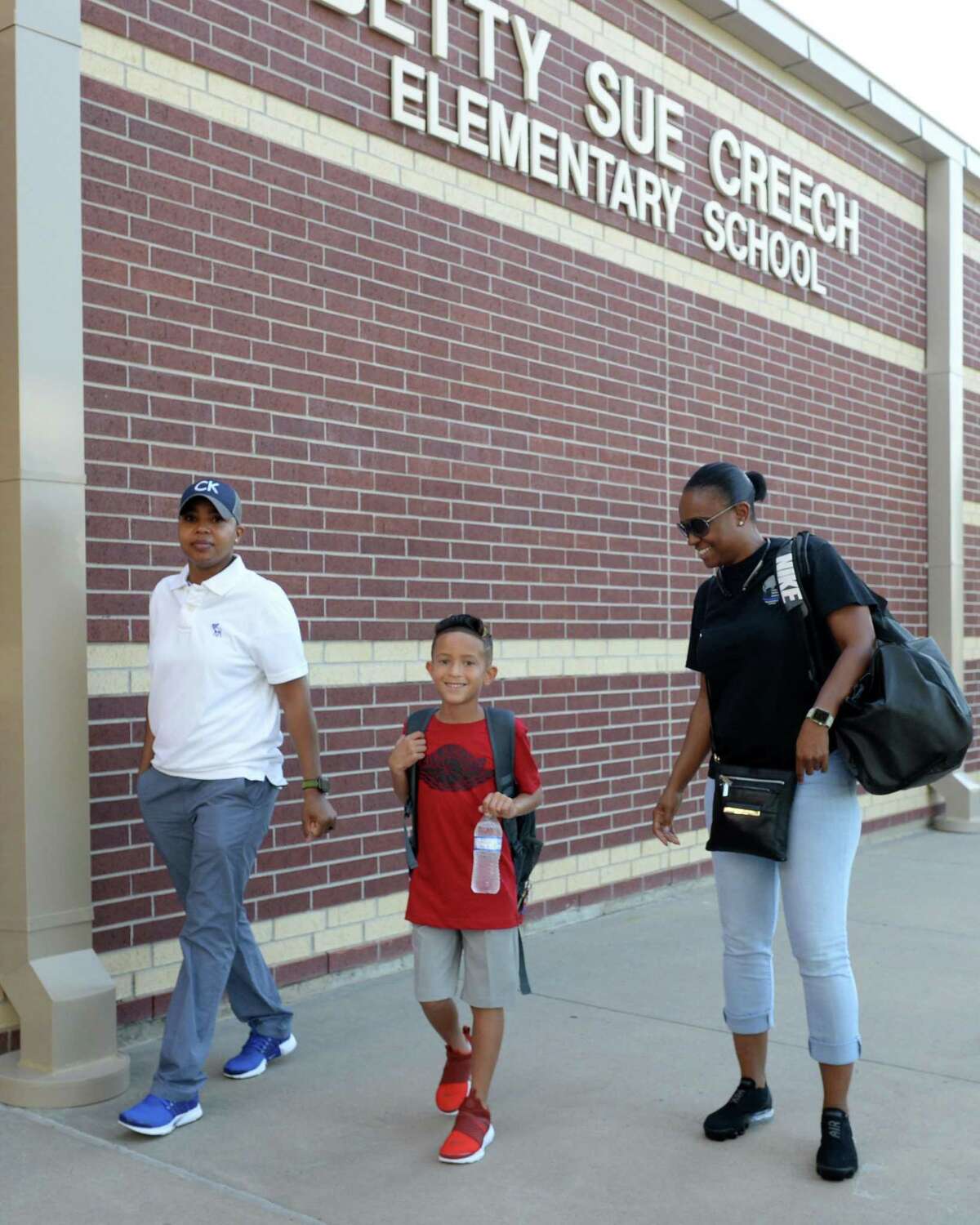 A year after Harvey, students return to Creech Elementary in Katy