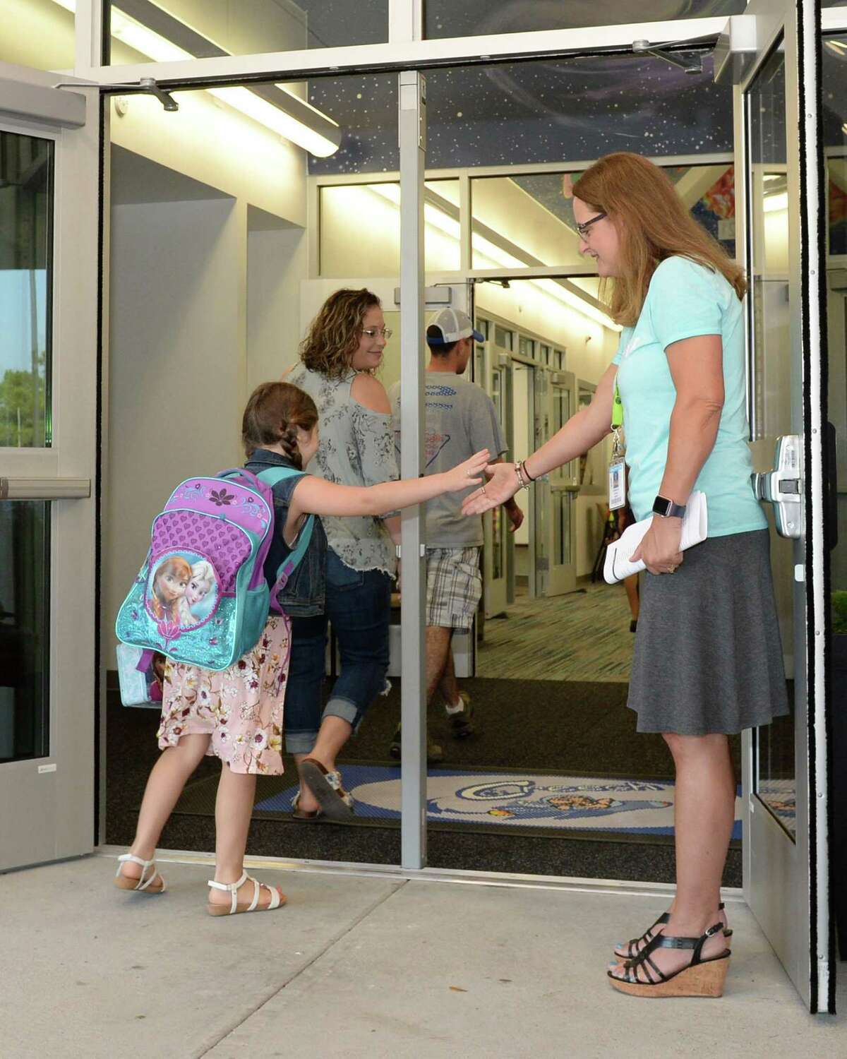 A year after Harvey, students return to Creech Elementary in Katy